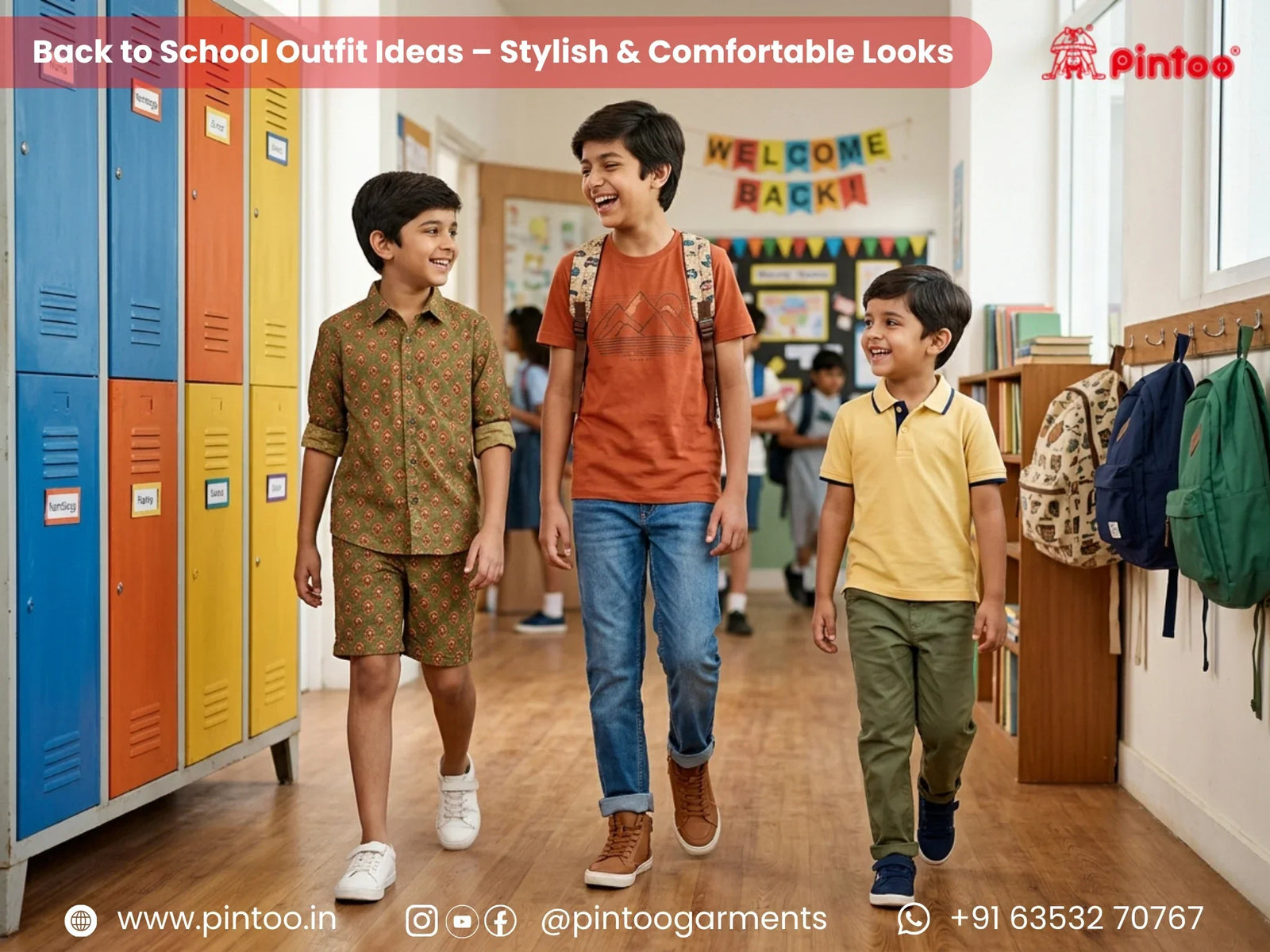 Back to School Outfit Ideas – Stylish & Comfortable Looks – Pintoo Garments